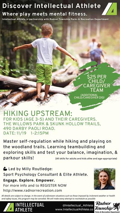 Radnor Township Parks & Recreation: 'Hiking Upstream' Guided Hike with ...